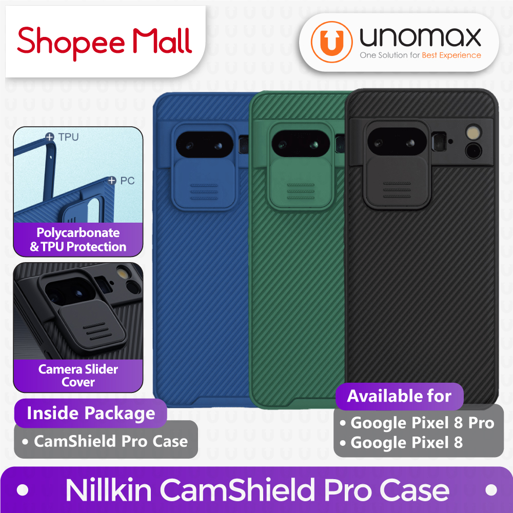 Jual Case Google Pixel 8 Pro / Pixel 8 Nillkin CamShield Pro Camera ...