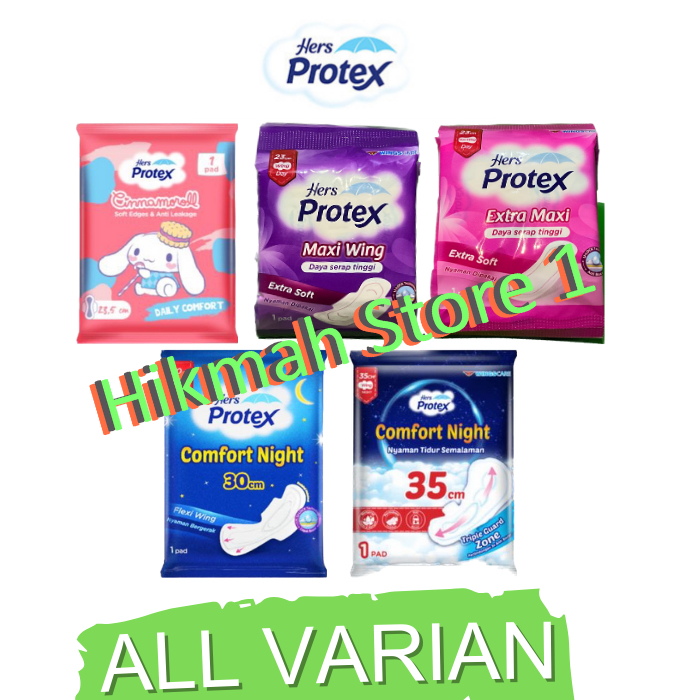 Jual PROTEX PEMBALUT SACHET /PEMBALUT HERS PROTECT DAILY COMFORT ...