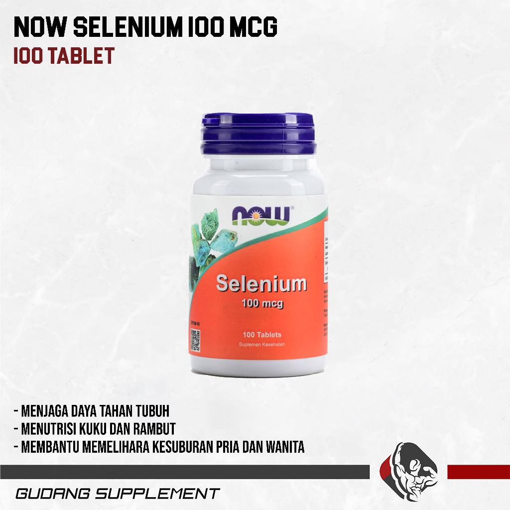 Jual Now Selenium 100 mcg Essential Mineral 100 Tablets | Shopee Indonesia
