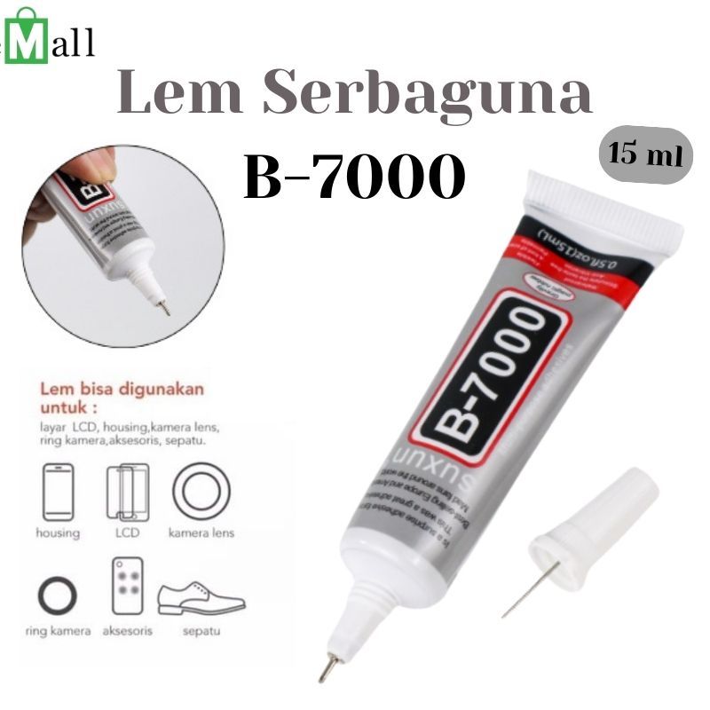 Jual B7-Lem Touchscreen B7000 15ml Lem Casing HP Lem LCD Cairan Bening ...