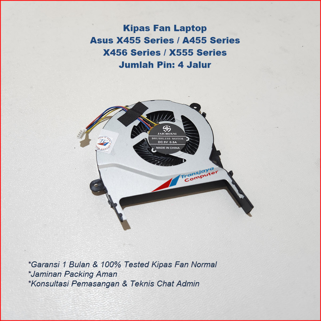 Jual Fan Kipas Processor Asus X555 X555qa X555q X555B X555LA X555L ...