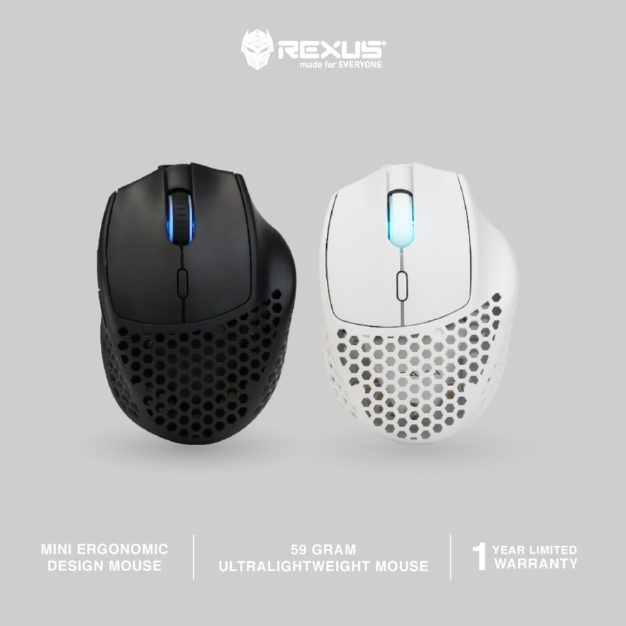 Jual Rexus PRO Mouse Wireless Gaming Daxa Air Mini | Shopee Indonesia