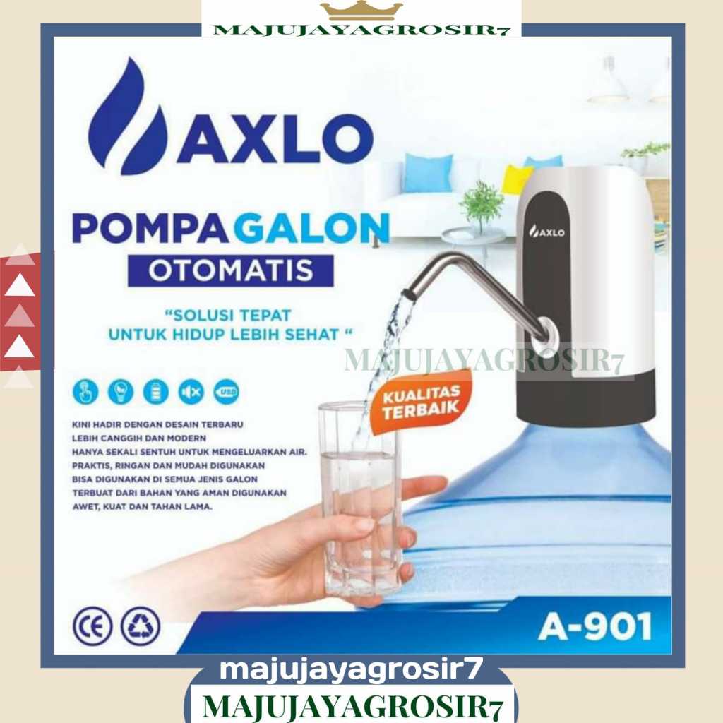 Jual POMPA ELEKTRIK AXLO A-901 / POMPA AIR GALON ELEKTRIK AXLI 901 ...