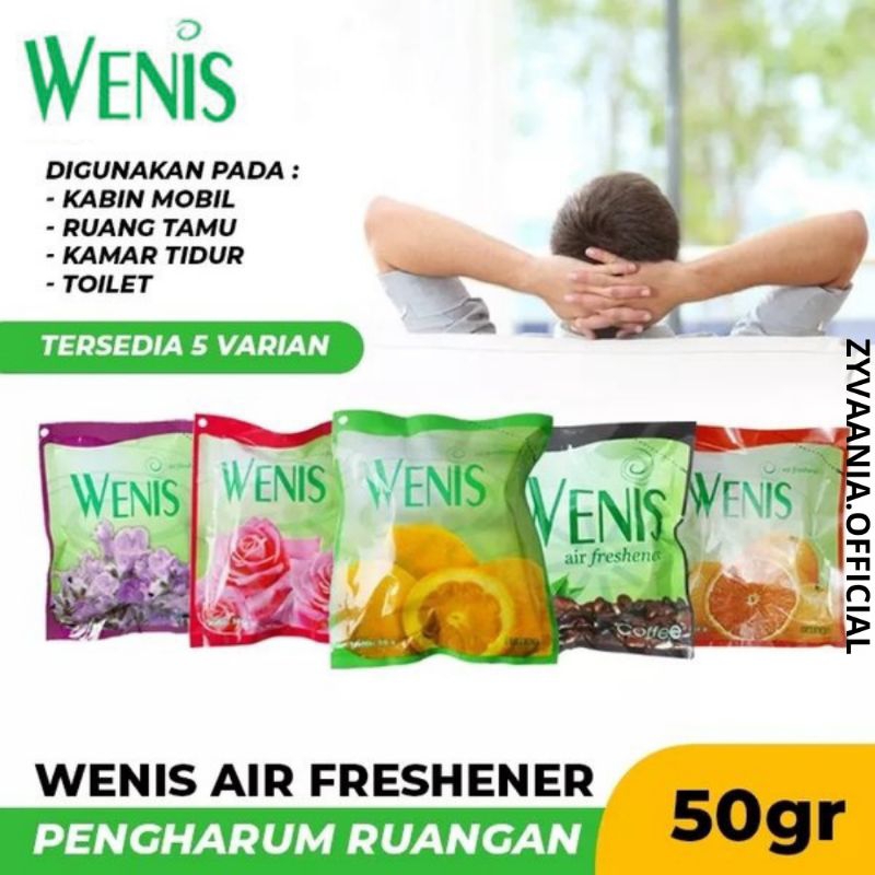 Jual Pengharum Ruangan Gantung WENIS Air Freshener 50gr | Shopee Indonesia