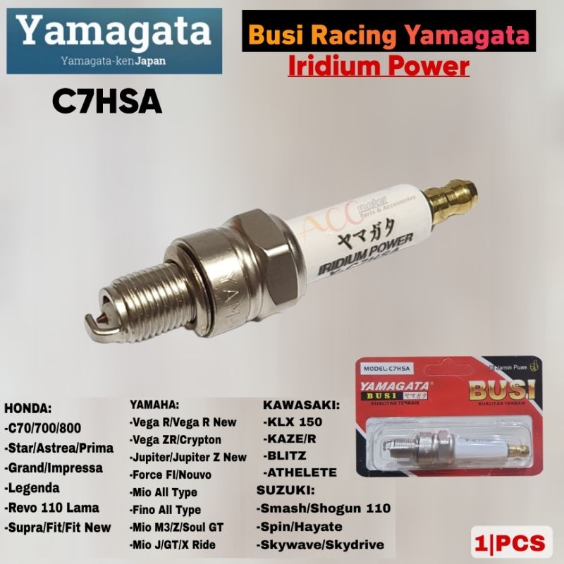 Jual Y-C7HSA BUSI RACING IRIDIUM POWER GRAND/PRIMA/SUPRA/FIT/MIO/VEGA ...