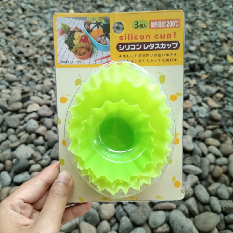 Jual Seria Daiso Watts Japan - Silicone Cup Selada Set 3pcs | Shopee ...