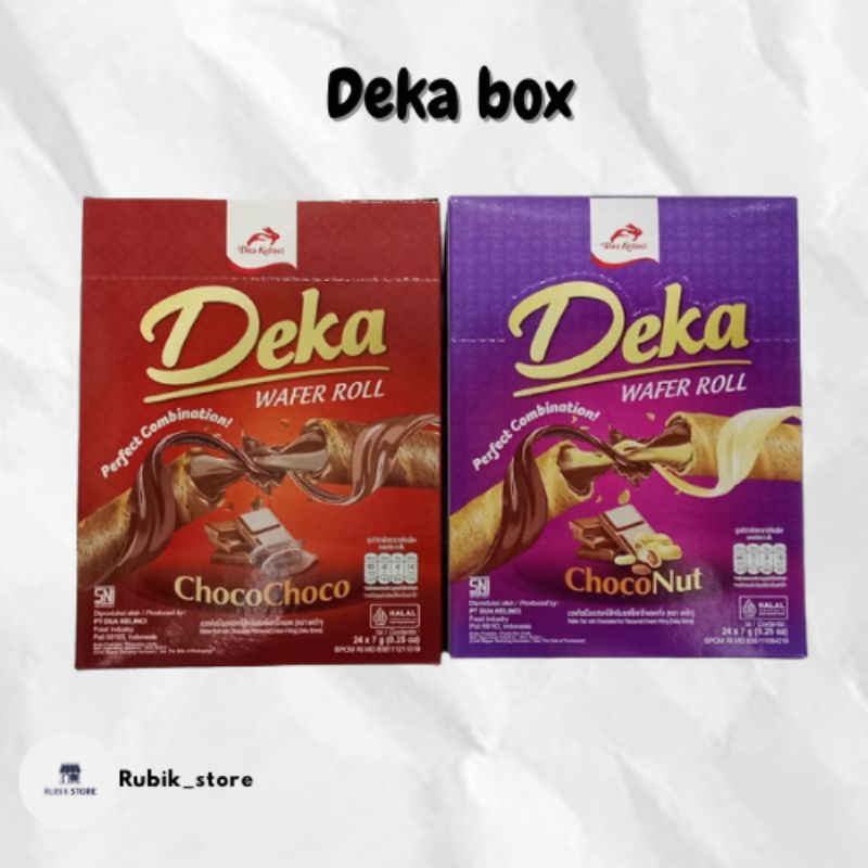 Jual WAFER DEKA ROLL 1BOX ISI24 PCS | Shopee Indonesia
