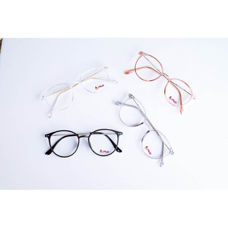 Jual FRAME KACAMATA PREMIUM BESI KOREA JEJE CLEAR | Shopee Indonesia