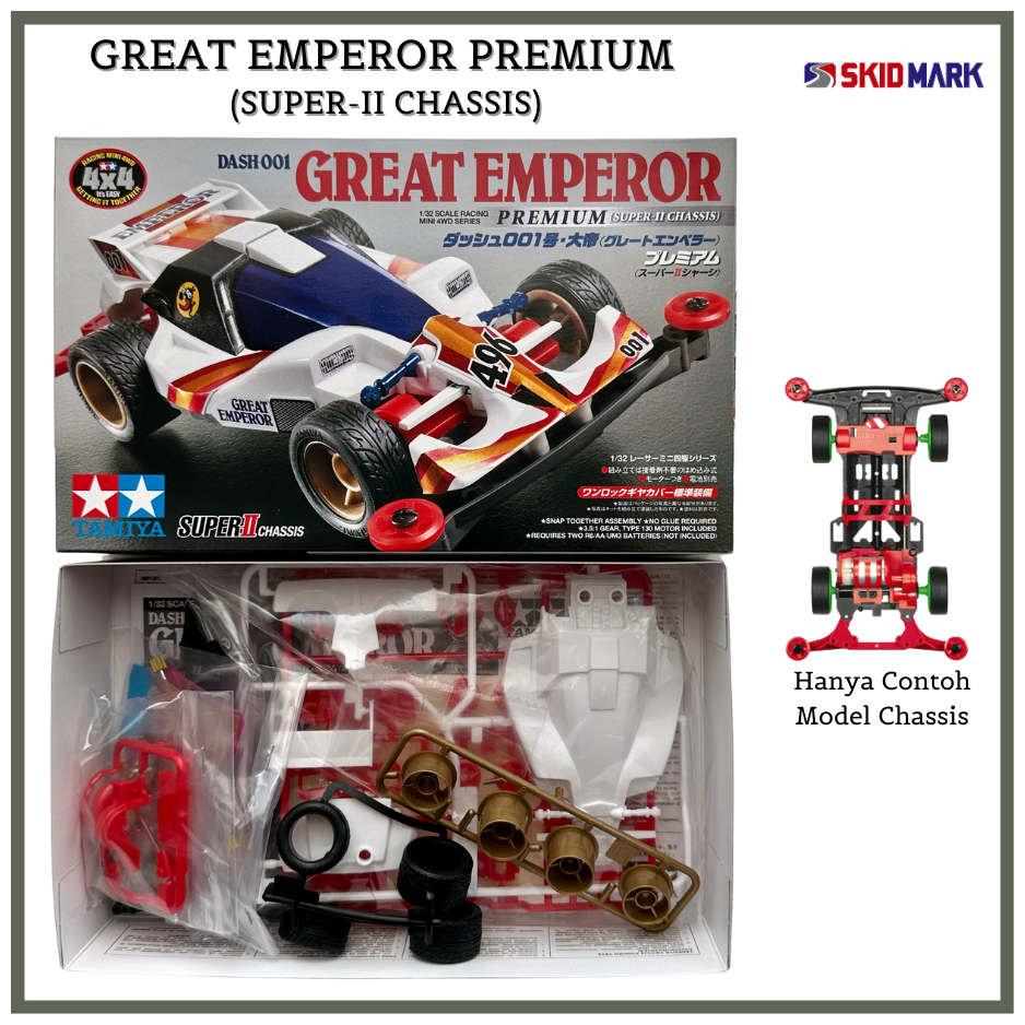 Jual Mobil Rakit Tamiya Mini 4WD - Great Emperor Premium Super II ...