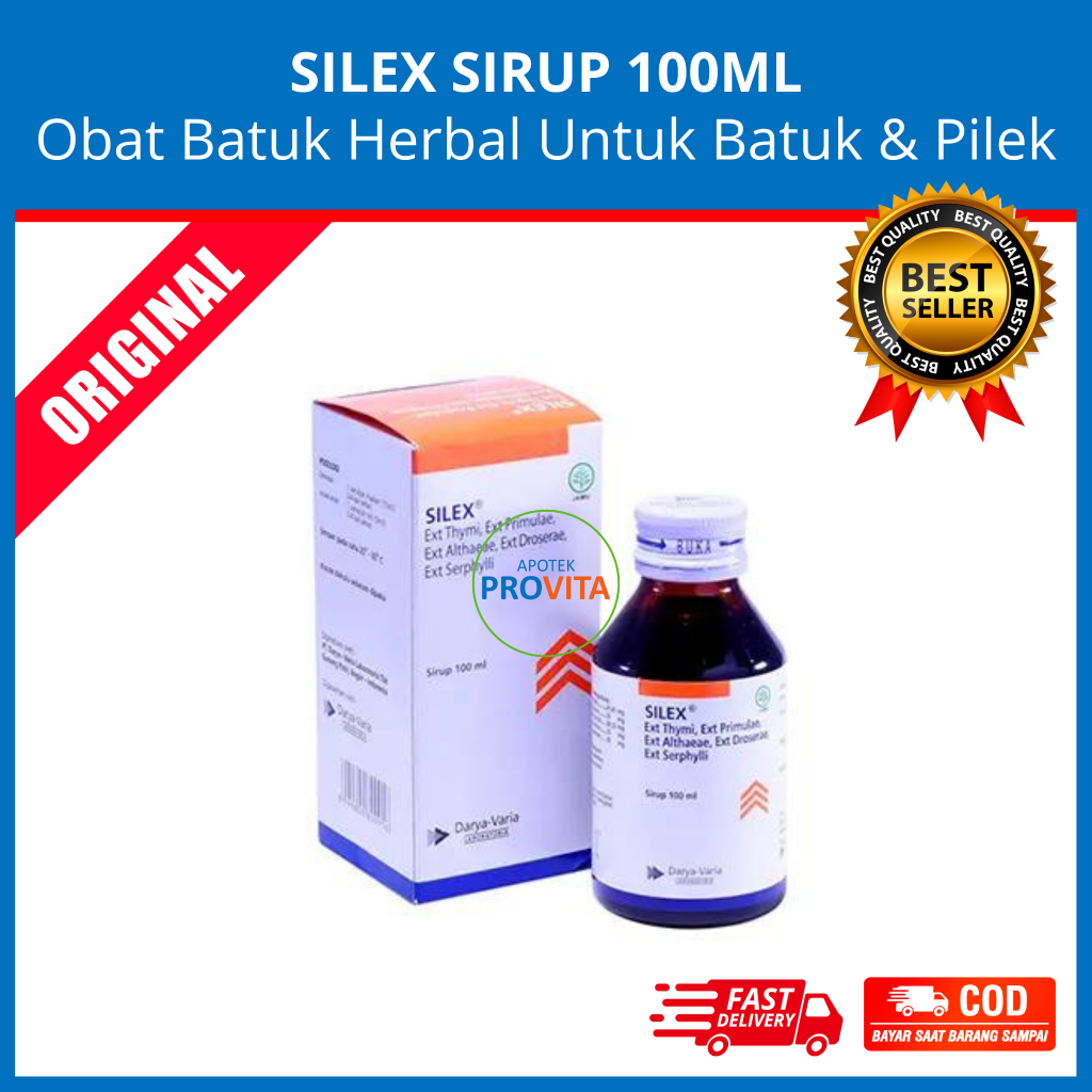 Jual SILEX SIRUP 100 ML - Obat Batuk Berdahak | Shopee Indonesia