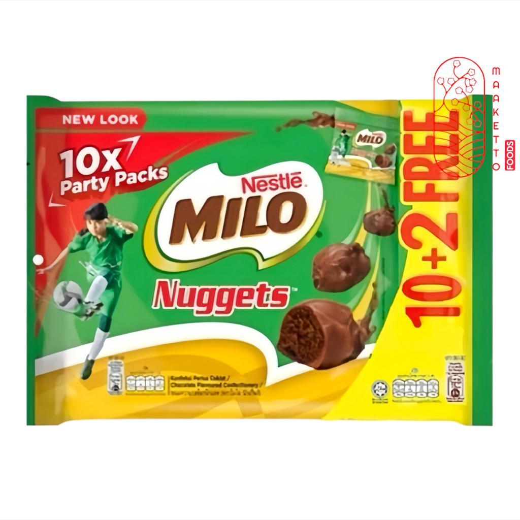 Jual Milo Nugget Malaysia Party Packs / Milo Coklat Nugget isi 10 Pack ...