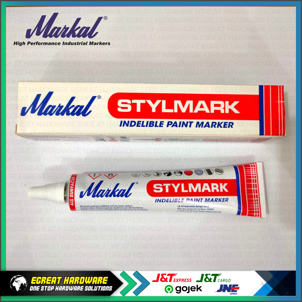 Jual Tube Paint Marker Markal 96652 STYLMA 1/8" TIP White Duraball | Shopee Indonesia