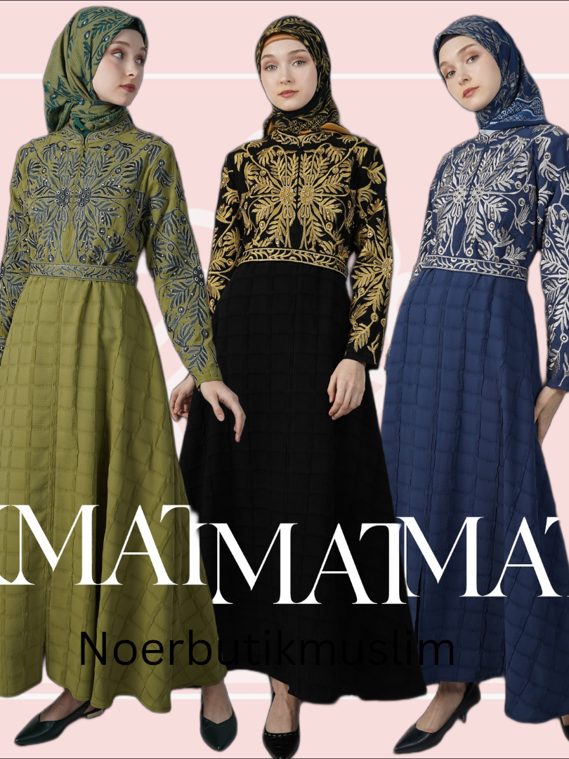 Jual Hikmat Fashion Original A3622 Abaya Hikmat noerbutikmuslim ...