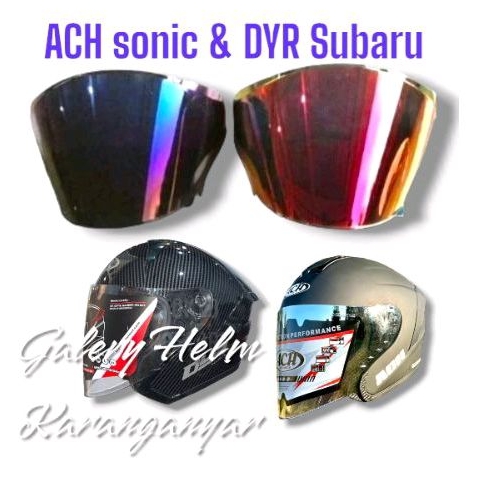 Jual (TM2) Kaca Flat Visor DYR Subaru ACH sonic Plus Rachet Warna ...