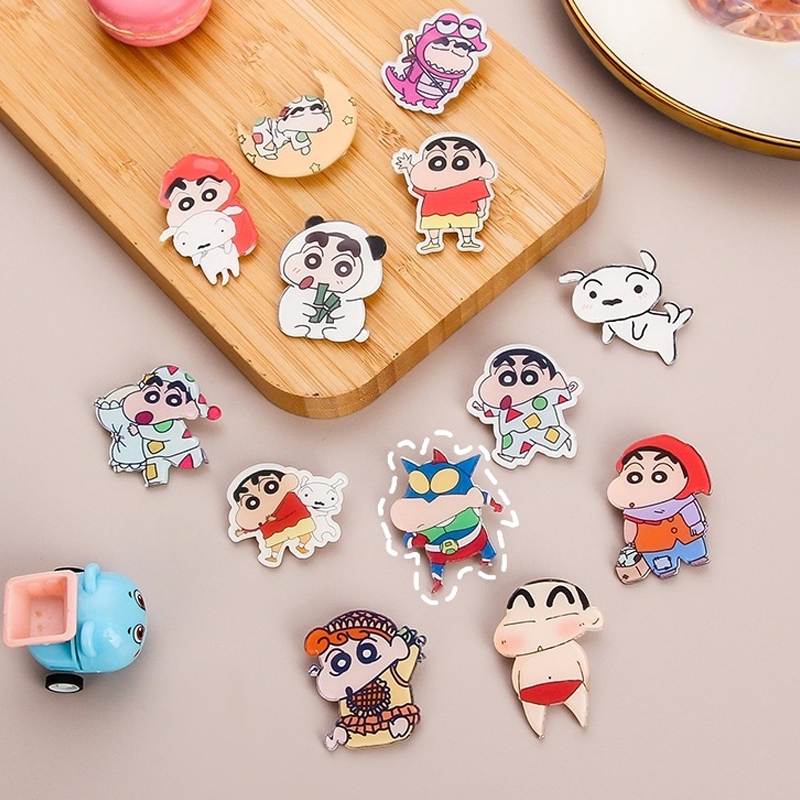 Jual COD Bros Pin lucu Acrylic Anime Toy Story Lapel Pin Woody Buzz ...