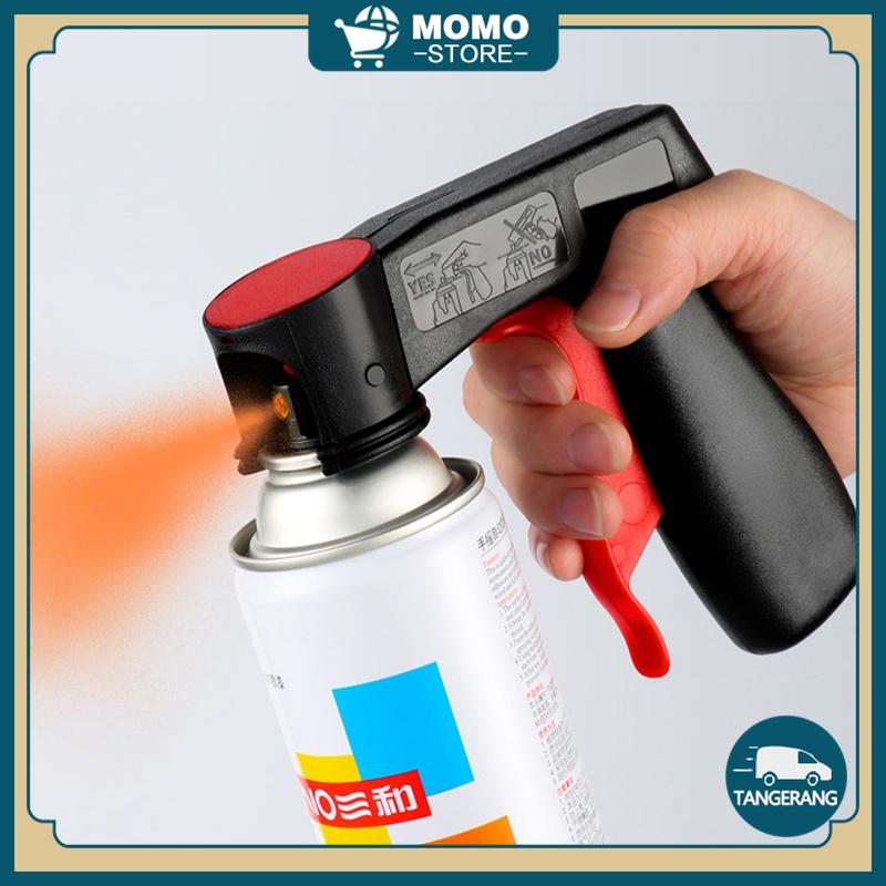 Jual Handle Spray Can Gun Portabel Alat Bantu Cat Semprot Pilok Alat ...