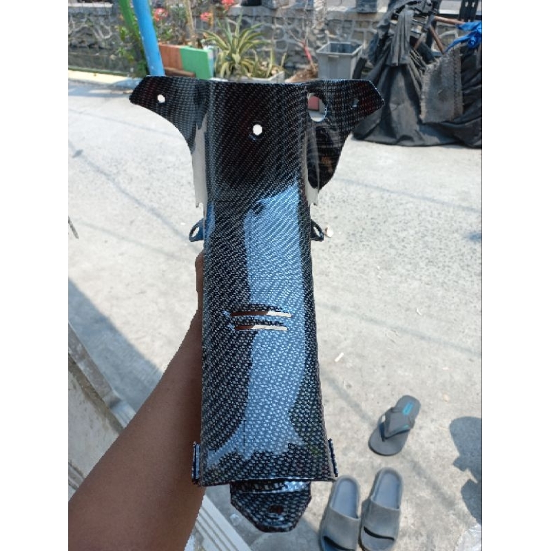 Jual Legshield Tengah Supra Fit New karbon | Shopee Indonesia