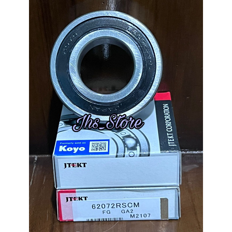 Jual BEARING 6207 2RS KOYO LAHER 62072RS KOYO RODA BELAKANG CARRY ...