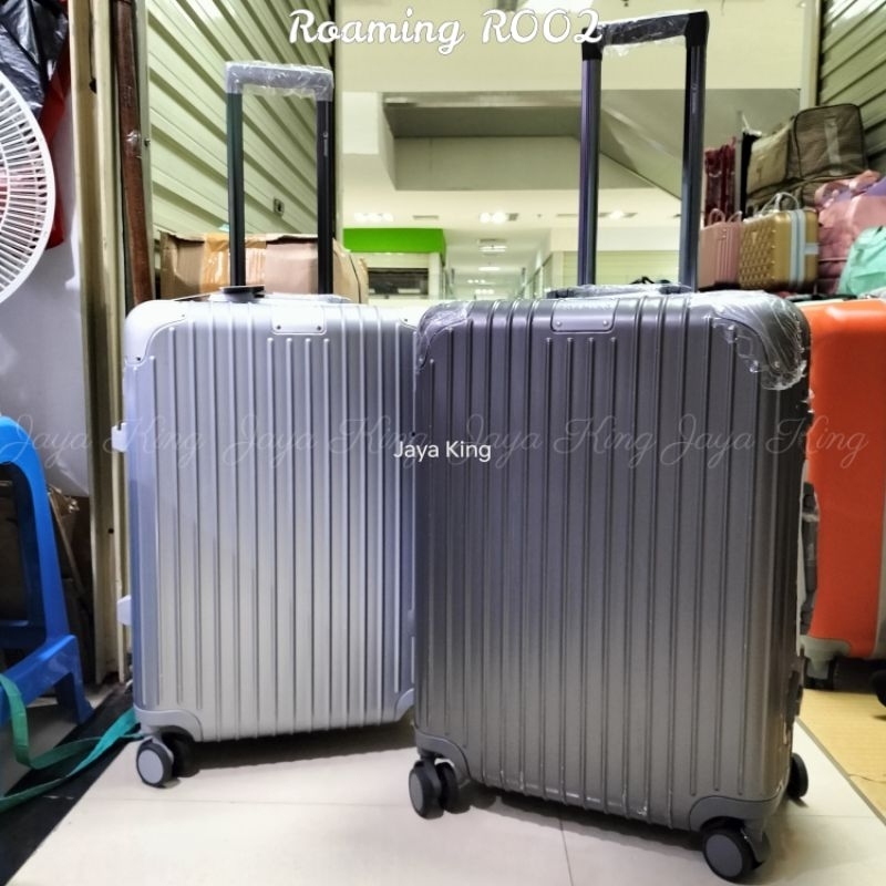 Jual Koper Fiber 24 Inch Roaming No Zipper TSA Lock Double Bahan ...