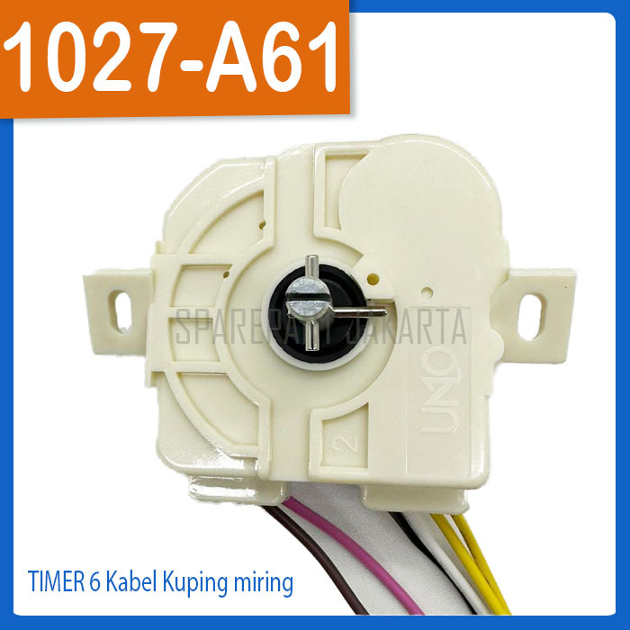 Jual Timer mesin cuci kotak 6 kabel kuping miring (WTA-1027-A61) | Shopee Indonesia