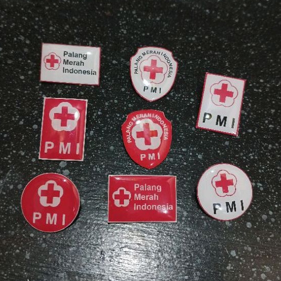 Jual Pin Bros PMI Resin -nPin Aksesoris Palang Merah Indonesia | Shopee ...