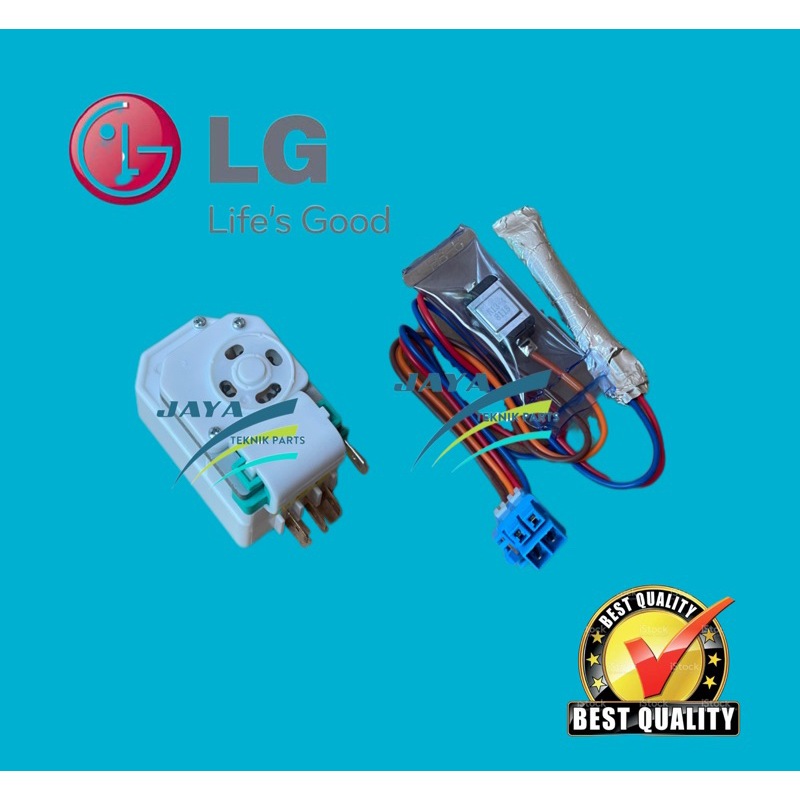 Jual Timer Defrost Bimetal fuse kulkas LG 2 pintu 1 Set / Timer Kulkas ...