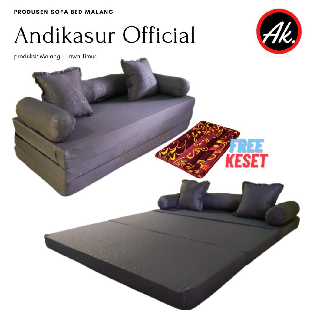 Jual Sofa Bed Kursi Tamu Minimalis Kasur Karakter Sofabed Murah Furniture Sofa Lipat Lantai Busa ...