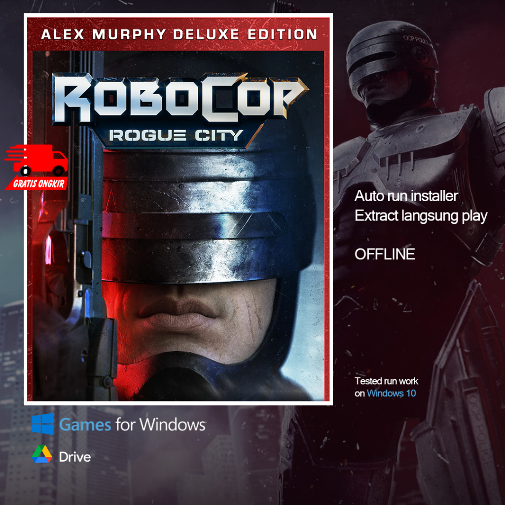 Jual RoboCop Rogue City Alex Murphy Edition - Game PC Action Adventure ...