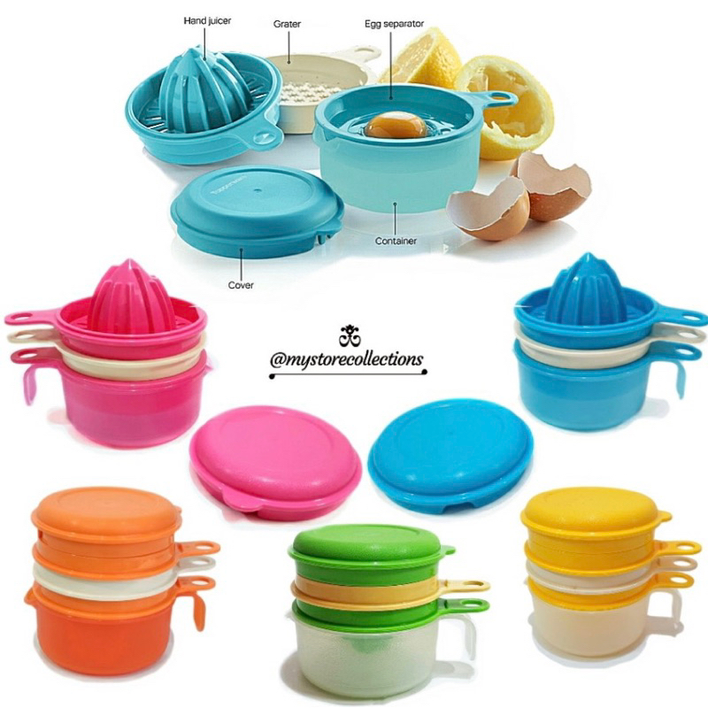 Jual Tupperware Citrus juicer, Baby meal, Cook’s maid, Pemisah telur ...