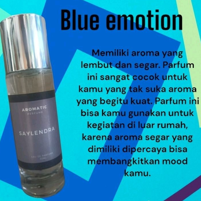 Jual SAYLENDRA I parfum refill I parfum blue emotion I parfum pria ...
