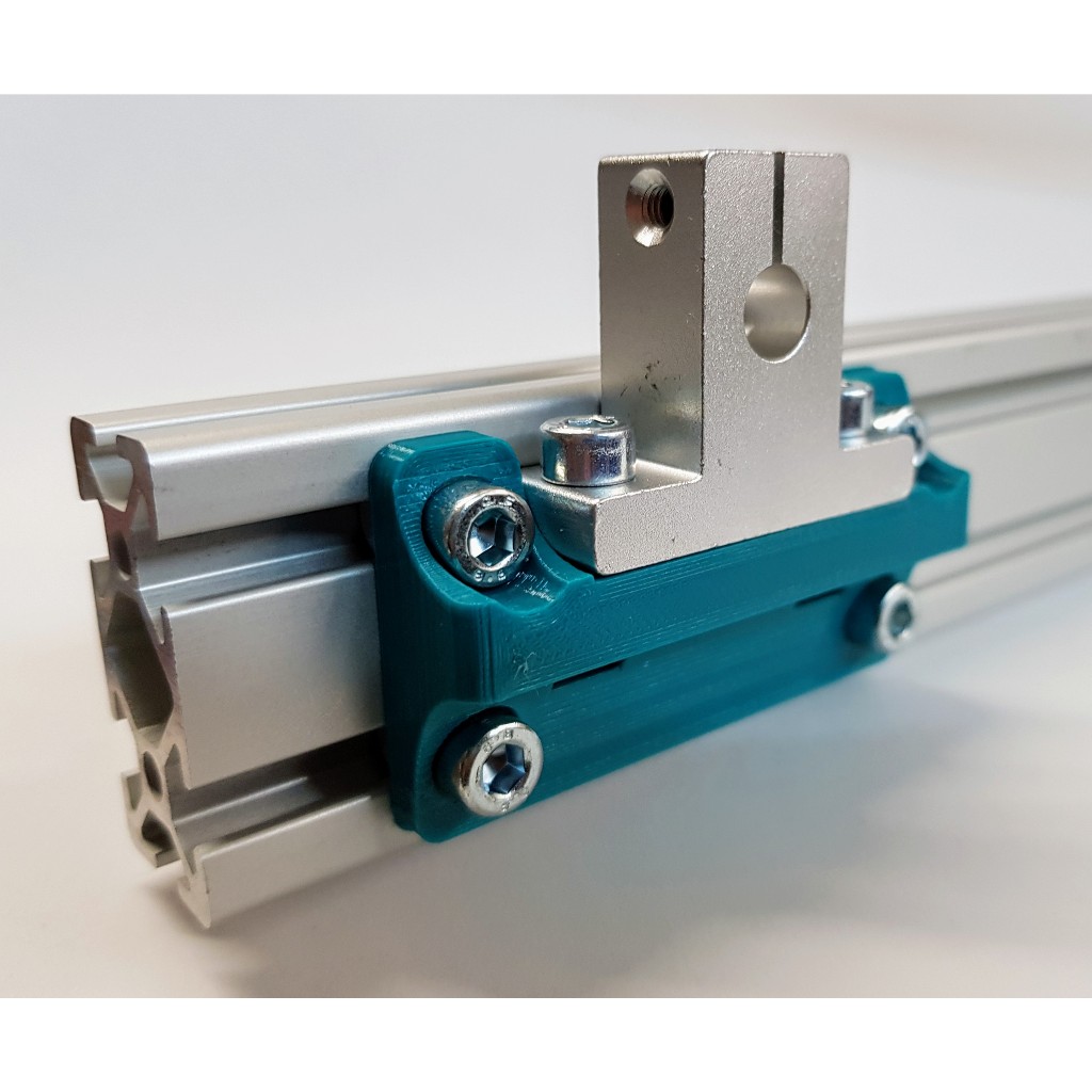 Jual SK8 SK10 SK12 linear rail shaft adapter holder for 2040 aluminium ...