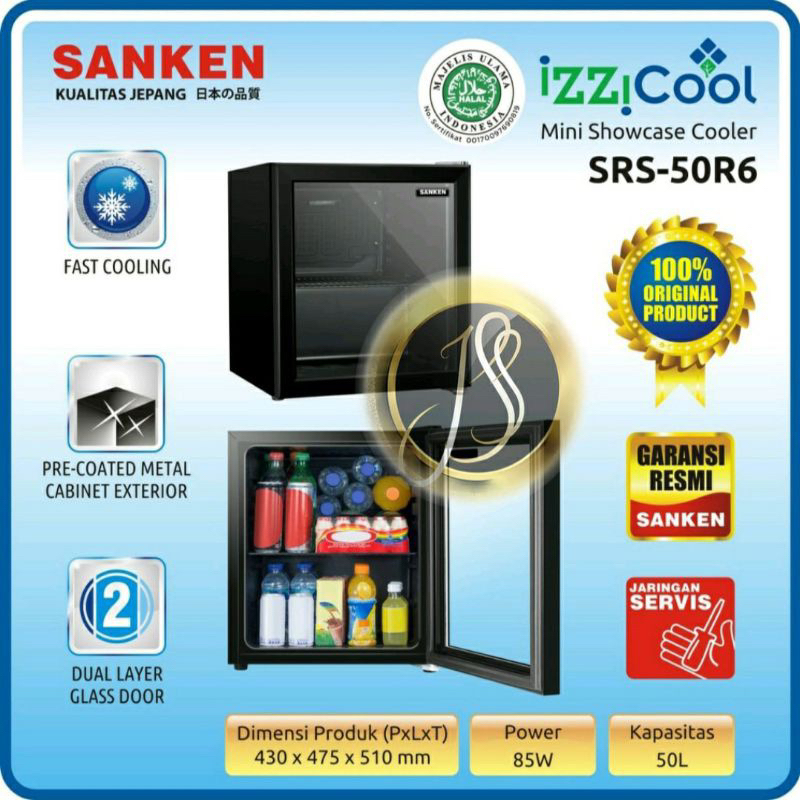 Jual Sanken Showcase Pendingin Mini Kulkas Mini | Shopee Indonesia