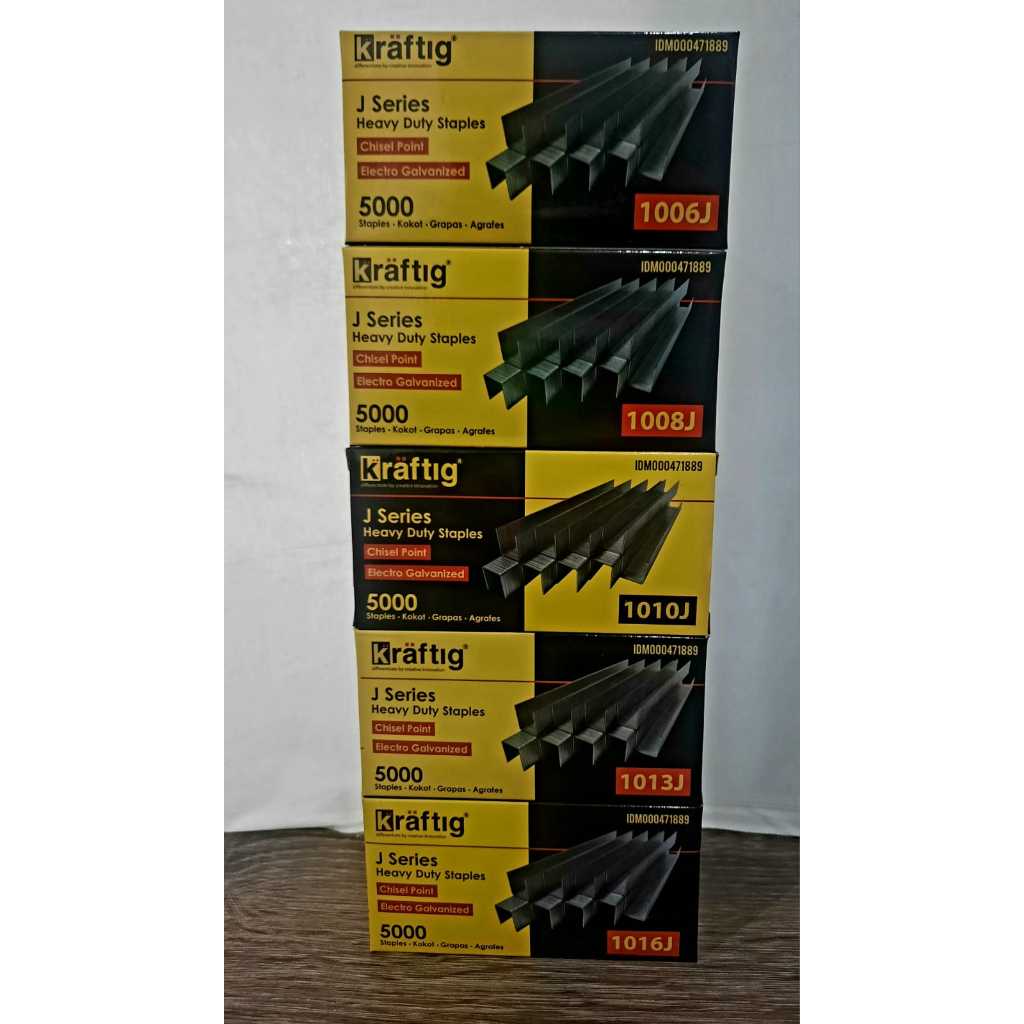 Jual Isi Staples Tembak Kompresor J Series KRAFTIG - 1006J/1008J/1010J ...