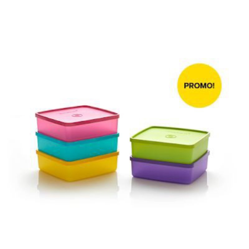 Jual large square away tupperware ori (1 pcs) | Shopee Indonesia