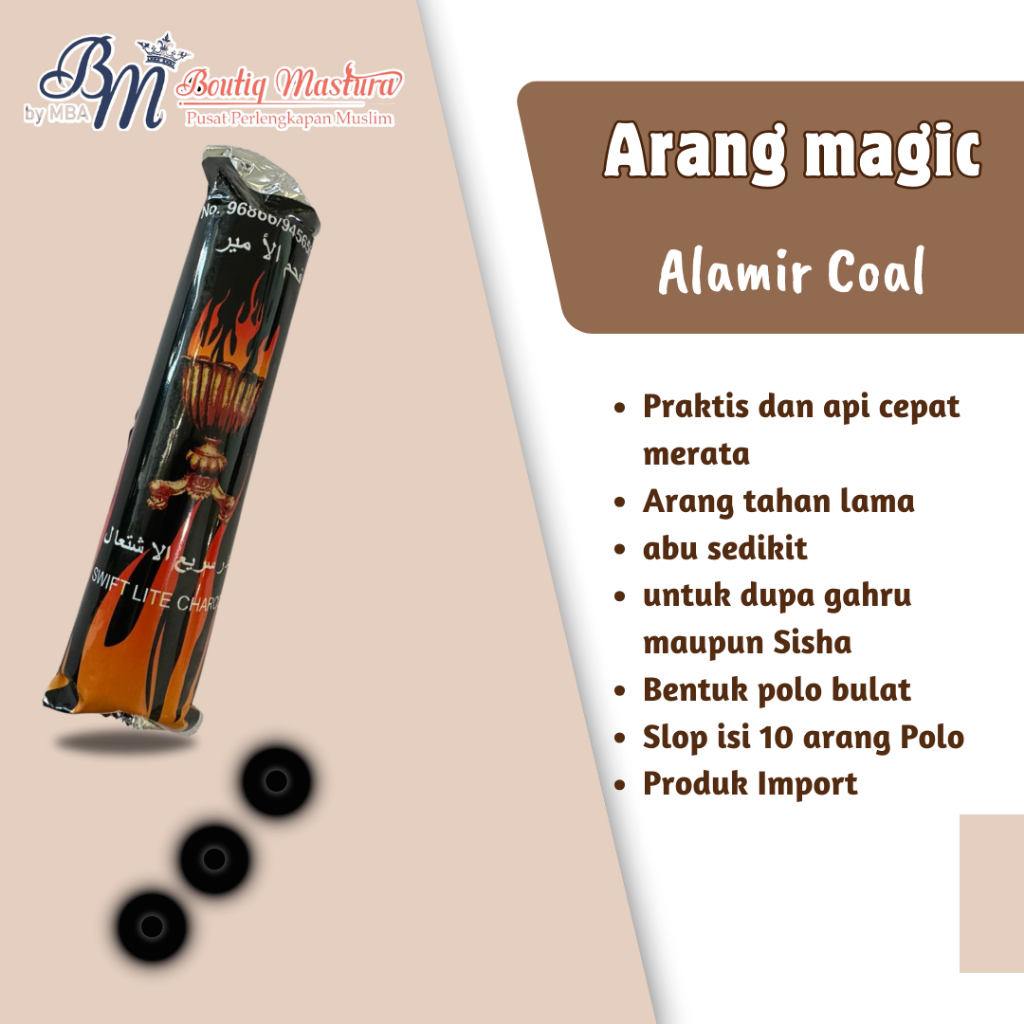 Jual Arang Magic Alamir Coal ( SLOP ) | Shopee Indonesia