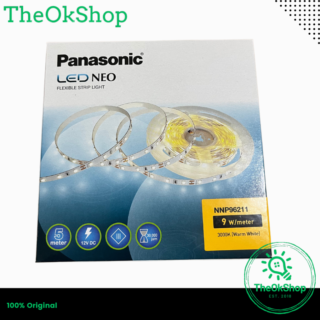 Jual Panasonic LED Strip Light Neo Flexible 9w, Ledstrip 9 w 9 Watt ...