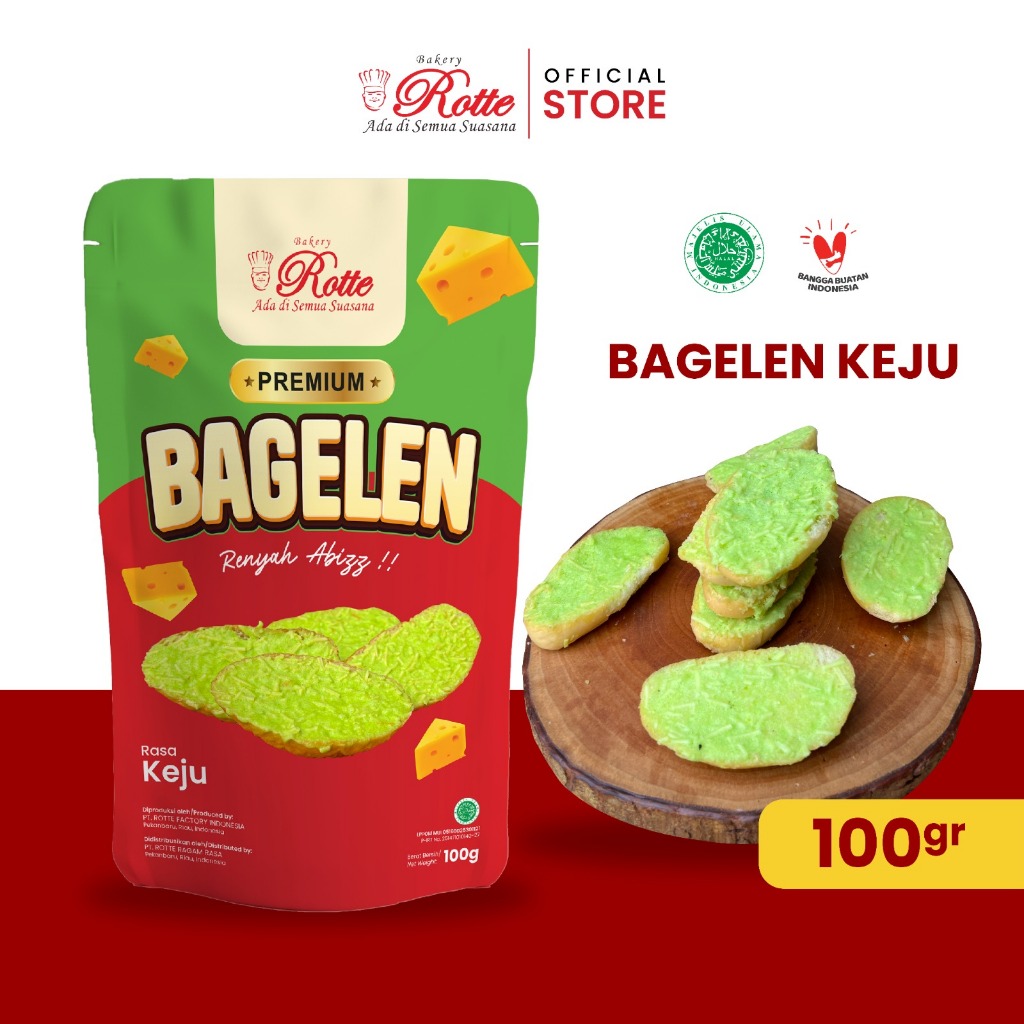 Jual Roti Kering Bagelen Rotte Bakery Pekanbaru Rasa Keju Premium ...
