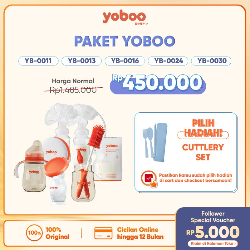 Jual YOBOO NEW Nursing Kit Package Paket Menyusui Yoboo Lengkap ...