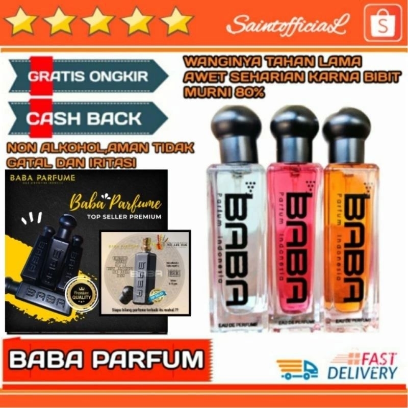 Jual Parfum Pria dan Wanita Baba Parfum | Shopee Indonesia