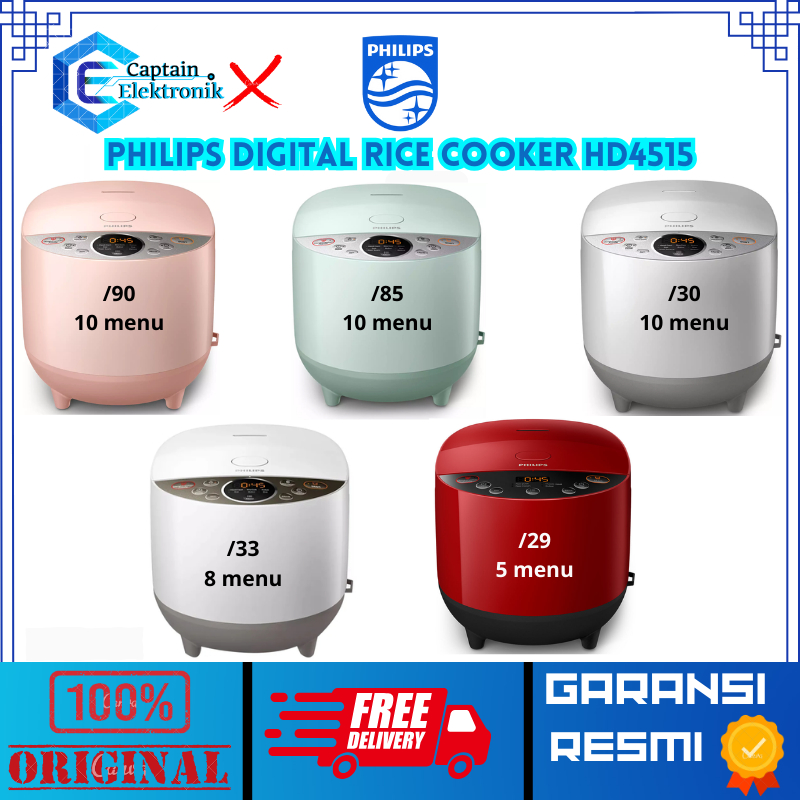 Jual PHILIPS Digital Rice Cooker [1.8 L] HD4515 / HD 4515 / HD-4515 ...