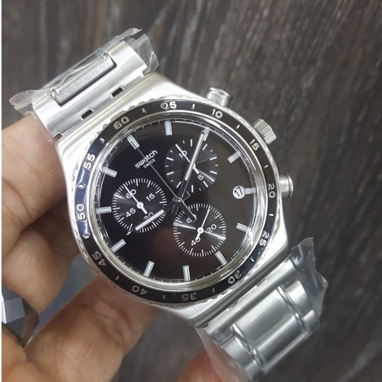 Jual JAM TANGAN PRIA SWATCH IRONY AT NIGHT YVS495G ORIGINAL | Shopee ...