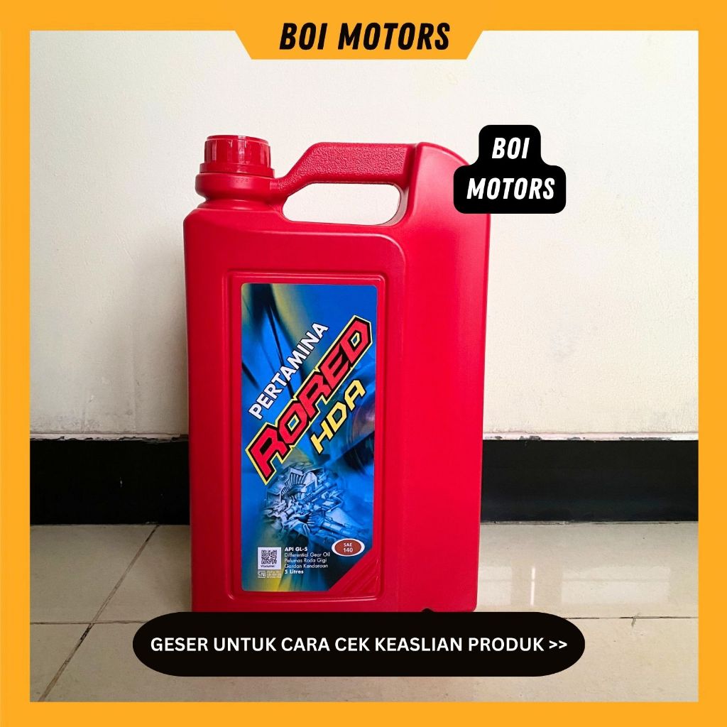 Jual [5 LITER] PERTAMINA RORED HDA 140 - isi 5 liter | Shopee Indonesia