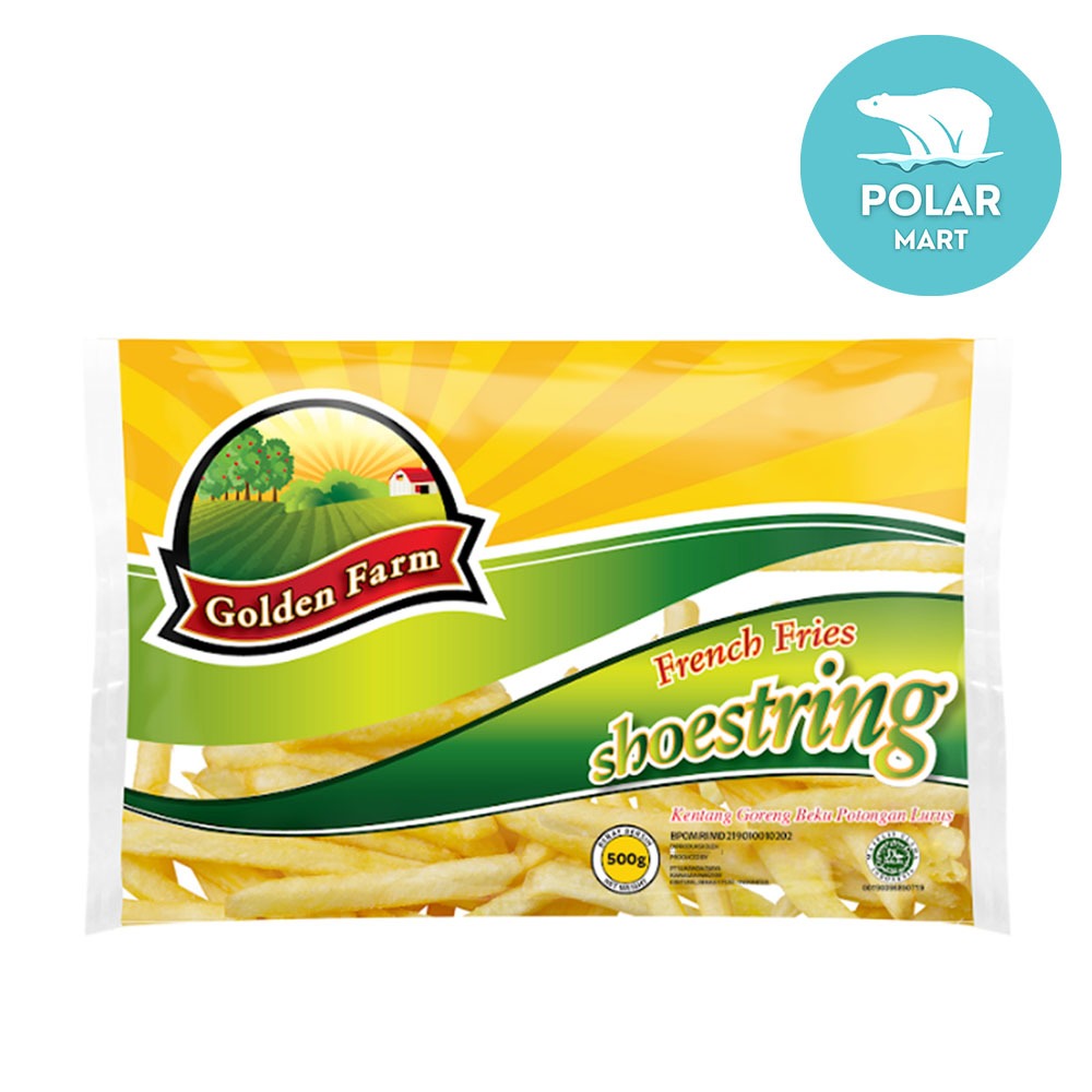 Jual Golden Farm French Fries 500 Gram (FROZEN FOOD BANDUNG) | Shopee ...