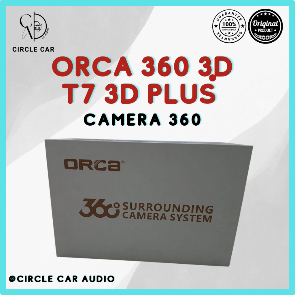 Jual KAMERA MOBIL 360 ORCA T7 3D PLUS / CAMERA 360 ORCA T5 3D | Shopee Indonesia