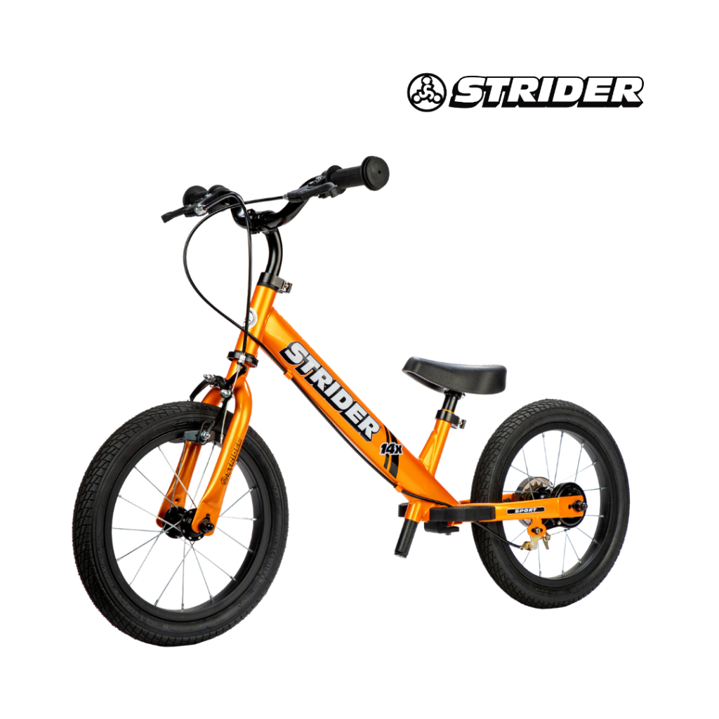 Jual STRIDER - 14X Sport Balance Bike Bundle Pedal Kit - Tangerine ...