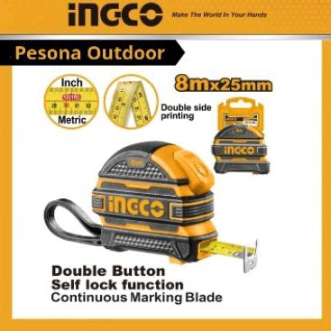 Jual meteran ingco 8 meter | Shopee Indonesia