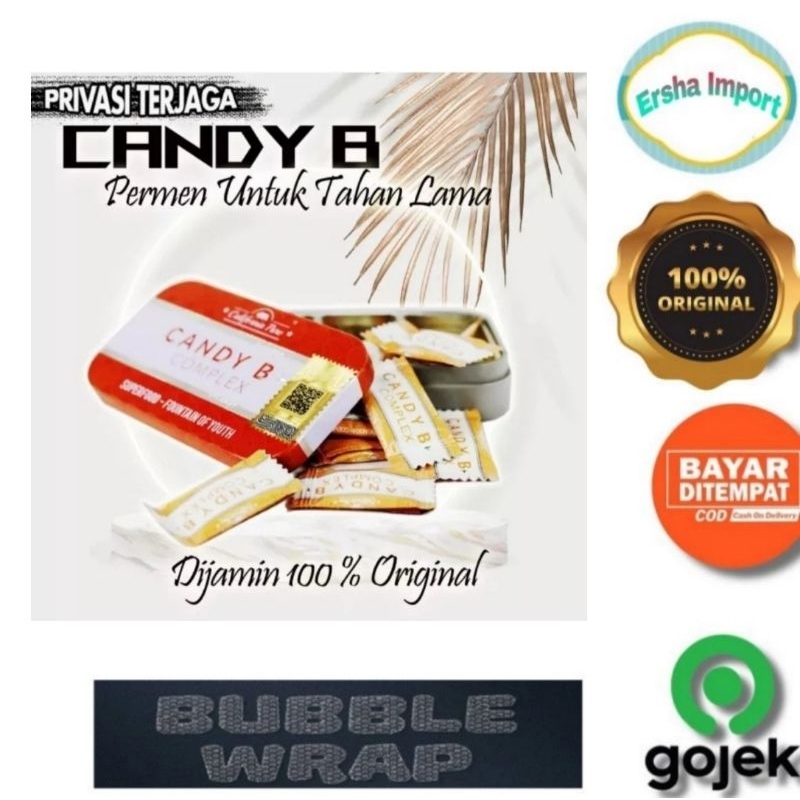 Jual Candy B Complex Asli Original 1 Kaleng 12 Pcs | Shopee Indonesia