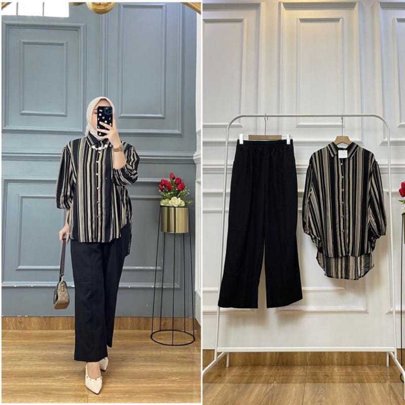 Jual ONE SET ROK WANITA KEKINIAN KOREAN STYLE | SETELAN ROK WANITA ...