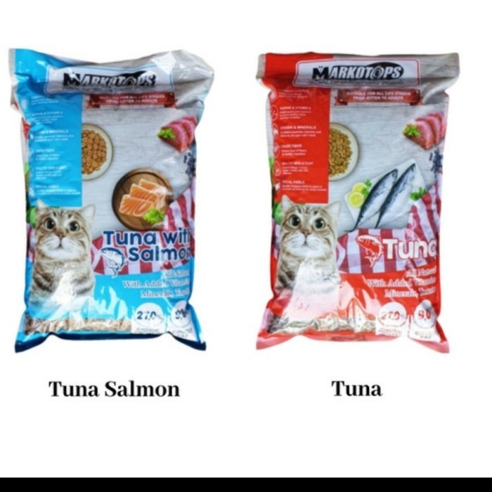 Jual MARKOTOP CAT FOOD ADULT KEMASAN REPACK 1KG ALL VARIAN | Shopee ...