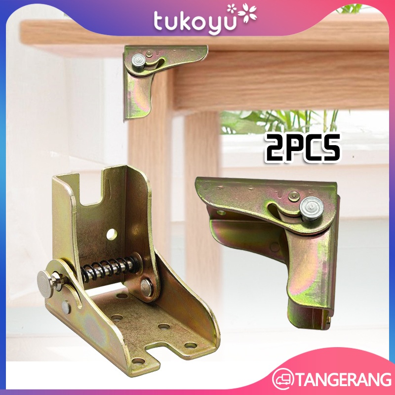 Jual Engsel Siku Kaki Meja Lipat 2pcs/Locking Hinges/Braket Engsel Kaki ...